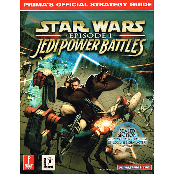 Star Wars Episode 1 Jedi Power Battles - Prima Official Strategy Guide ...