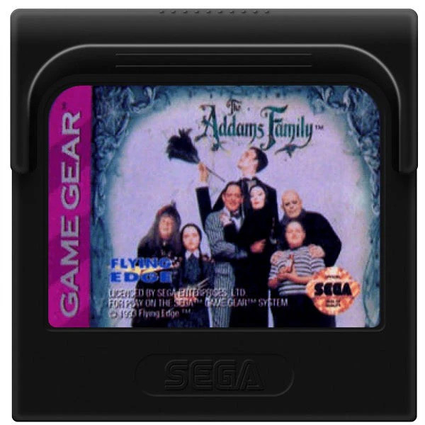 The Addams Family Sega Game Gear For Sale | DKOldies