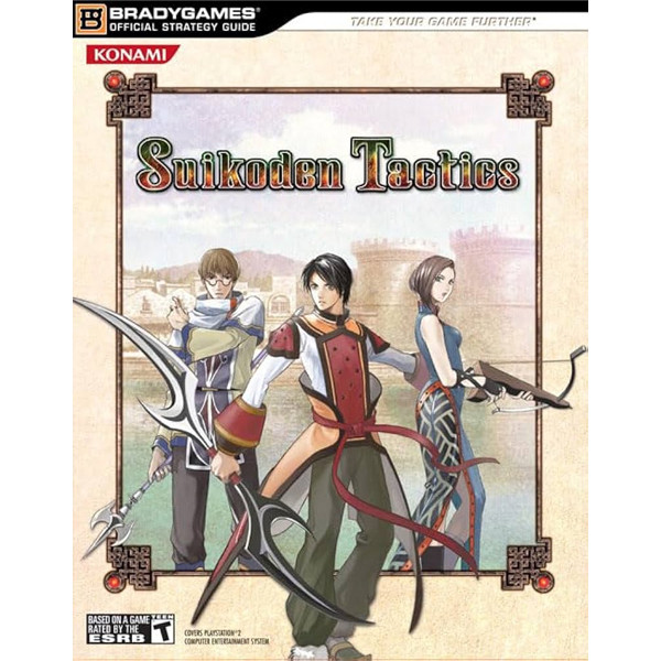Suikoden Tactics - Brady Games Official Strategy Guide For Sale