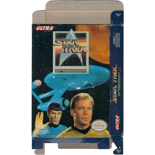 Nintendo NES Box for Star Trek25th Anniversary For Sale | DKOldies