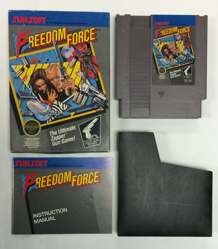 Freedom Force Complete Nintendo NES Game For Sale | DKOldies