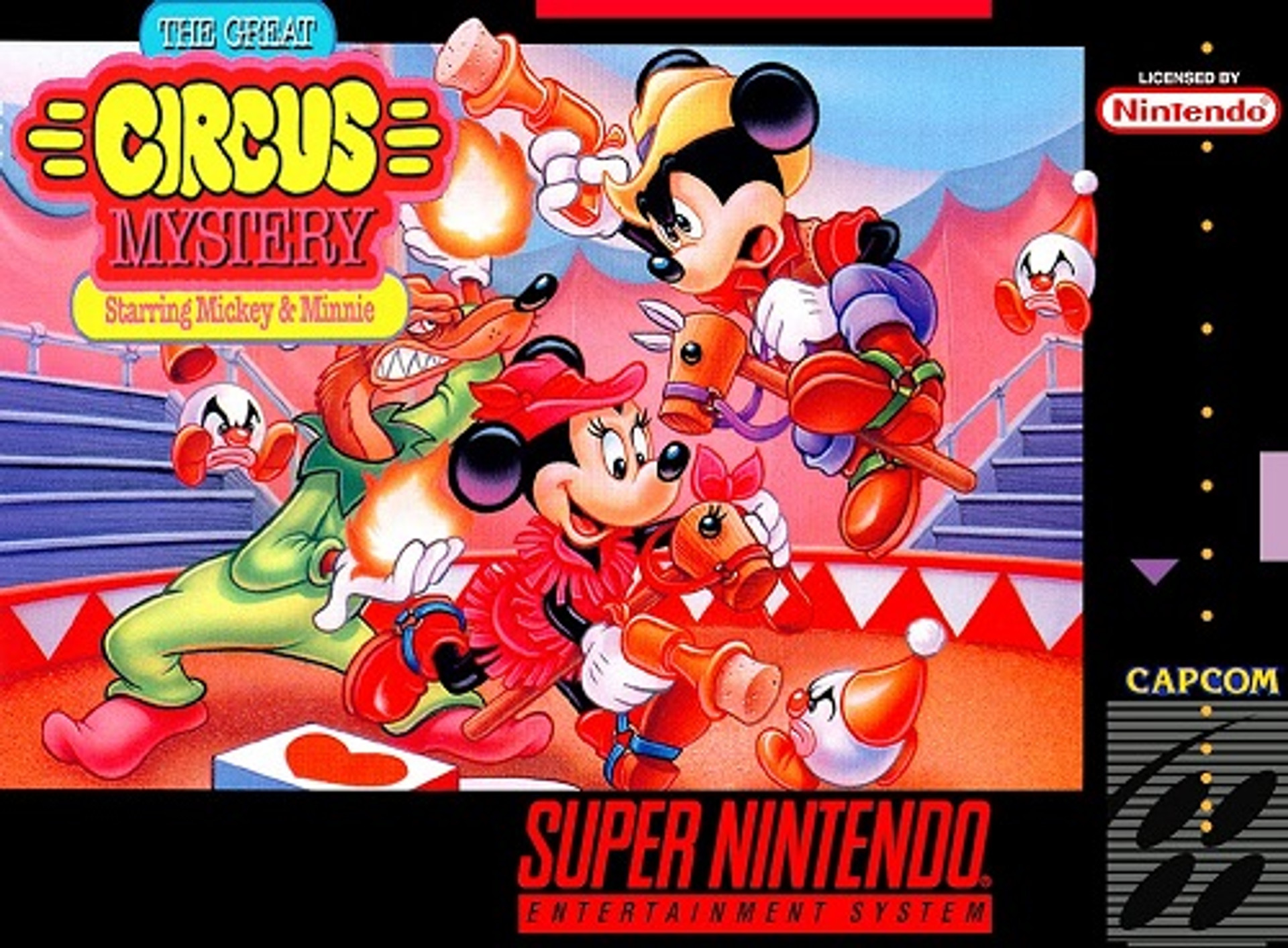 Mickey Mouse The Great Circus Mystery SNES W For Sale DKOldies mickey-mouse-the-great-circus-mystery-snes-w-for-sale-dkoldies