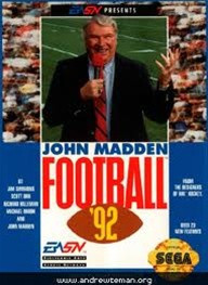 John Madden Football Sega Genesis Game Cartridge For Sale | DKOldies
