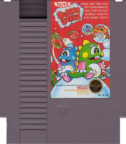 Bubble Bobble Nintendo NES Original Game For Sale | DKOldies