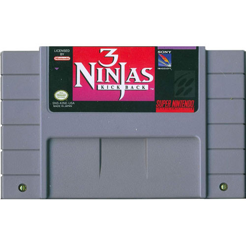 3 Ninjas Kick Back Sega Genesis Game Cartridge For Sale | DKOldies