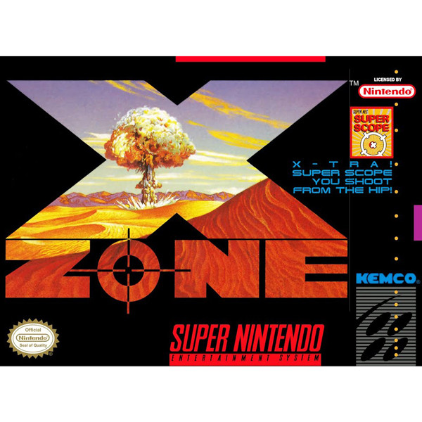 X Zone Super Nintendo SNES Game For Sale | DKOldies