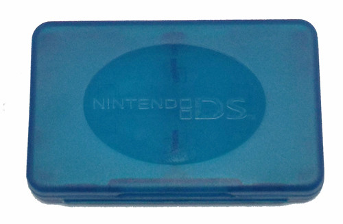 Hard Plastic DS Case Double Hinged Blue For Sale | DKOldies