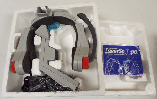 Complete Konami LaserScope NES For Sale | DKOldies