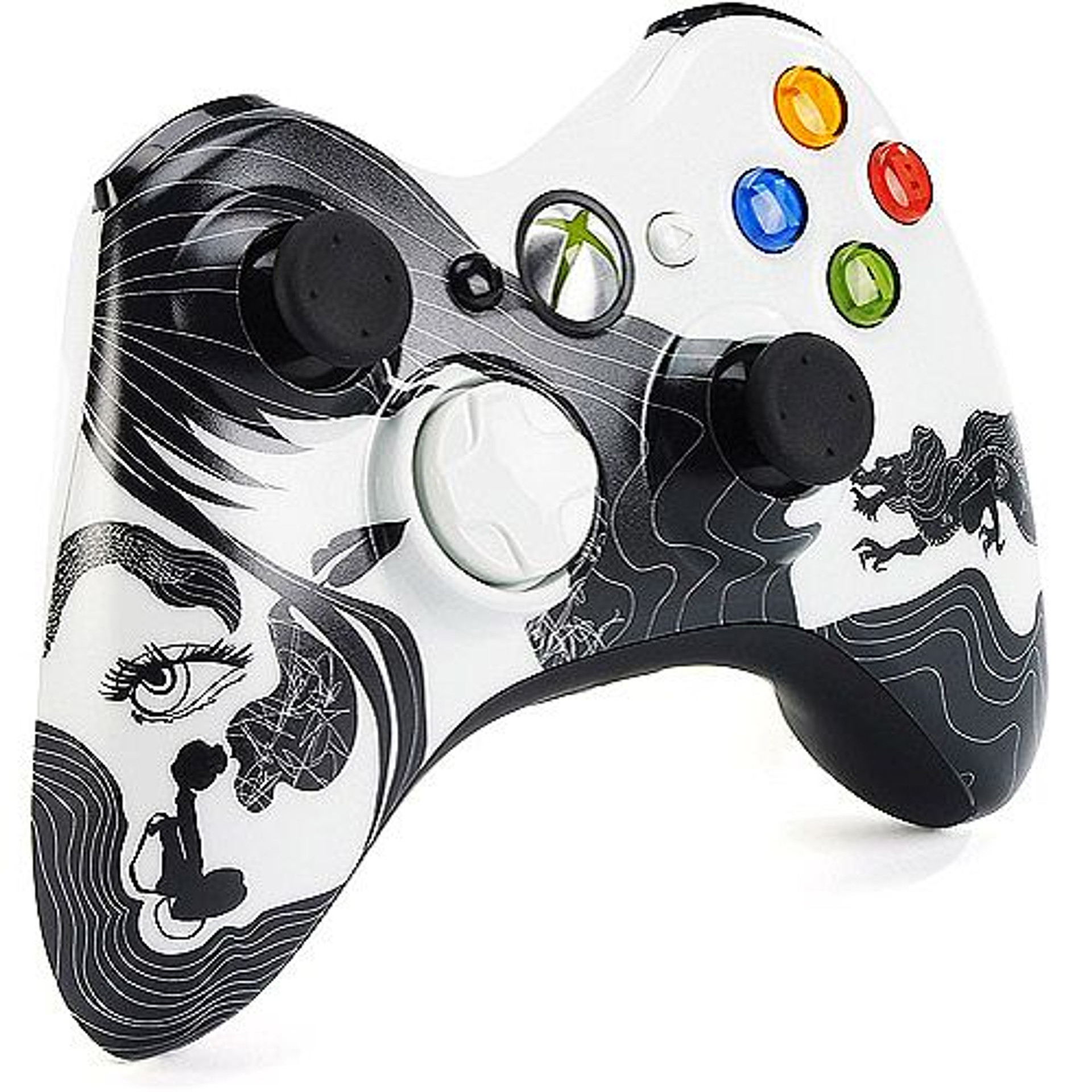 Official Xbox 360 Dragon Controller Wireless White Xbox 360 For Sale Official Xbox 360 Dragon Controller Wireless White Xbox 360 For Sale