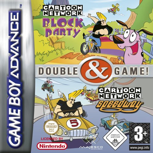 Cartoon Network Block Party Speedway Nintendo GameBoy Advance GBA Game