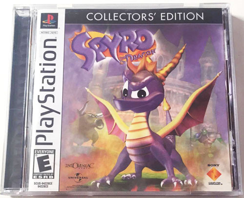 Spyro The Dragon PS1 Game Collector's Edition | DKOldies