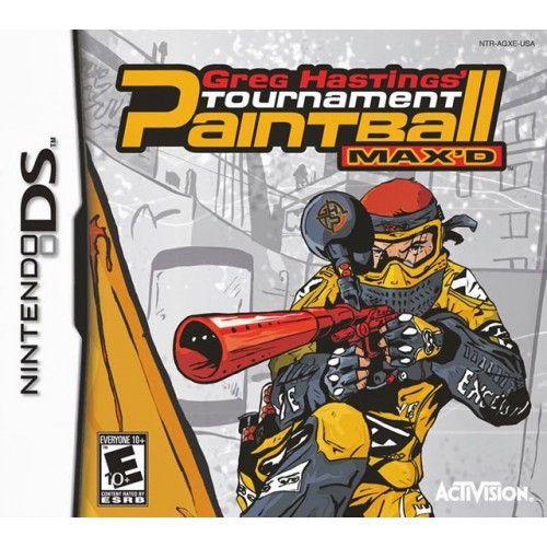 Greg Hastings Tournament Paintball Maxd Nintendo GameBoy Advance GBA