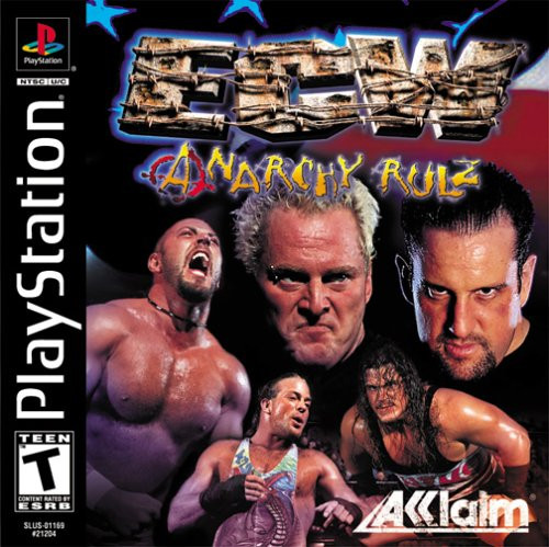 ECW Anarchy Rulz PS1 Game For Sale | DKOldies