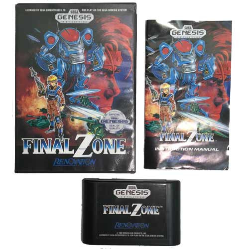Final Zone Genesis Complete Game