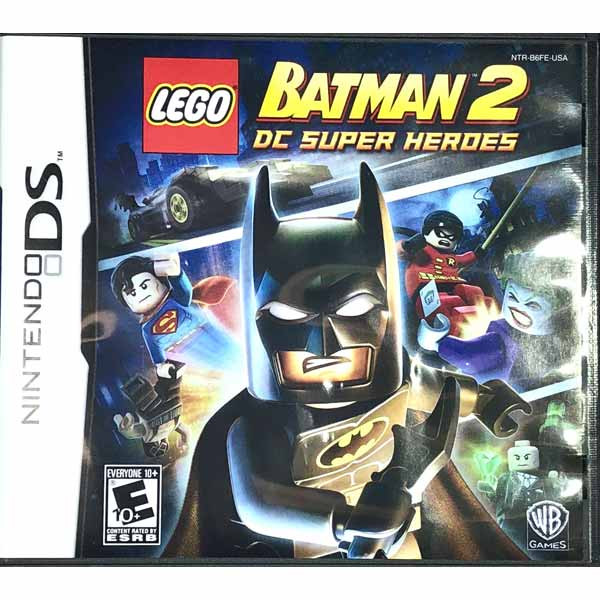 Lego Batman 2 DC Super Heroes Nintendo DS game for sale