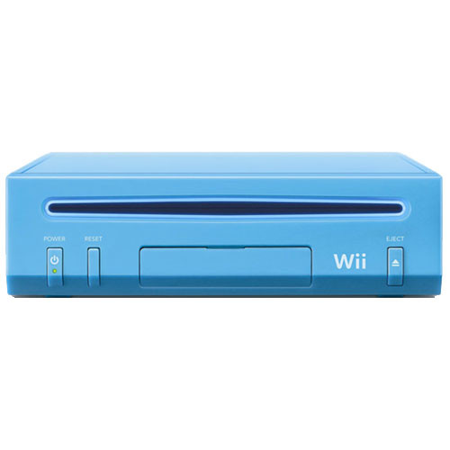 Nintendo Wii Console Only Blue No GameCube For Sale | DKOldies