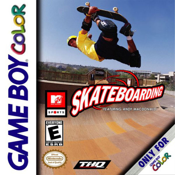Skateboarding Featuring Andy Macdonald GameBoy Color Game For Sale ...