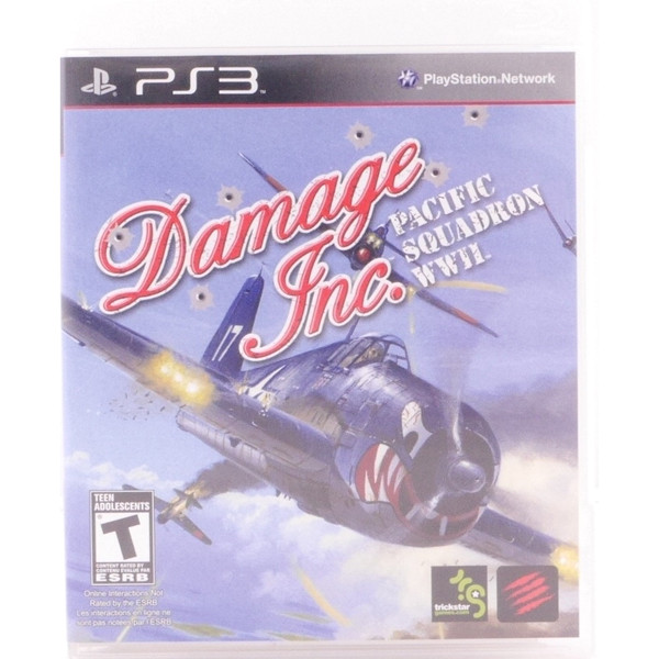 Damage Inc. Pacific Squadron WWII PS3 Game For Sale | DKOldies