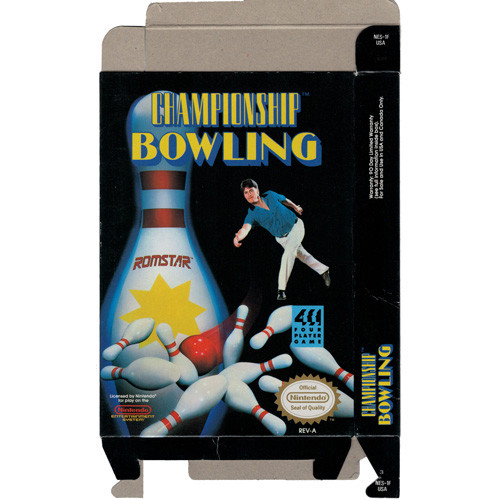 Nintendo NES Box for Championship Bowling For Sale | DKOldies