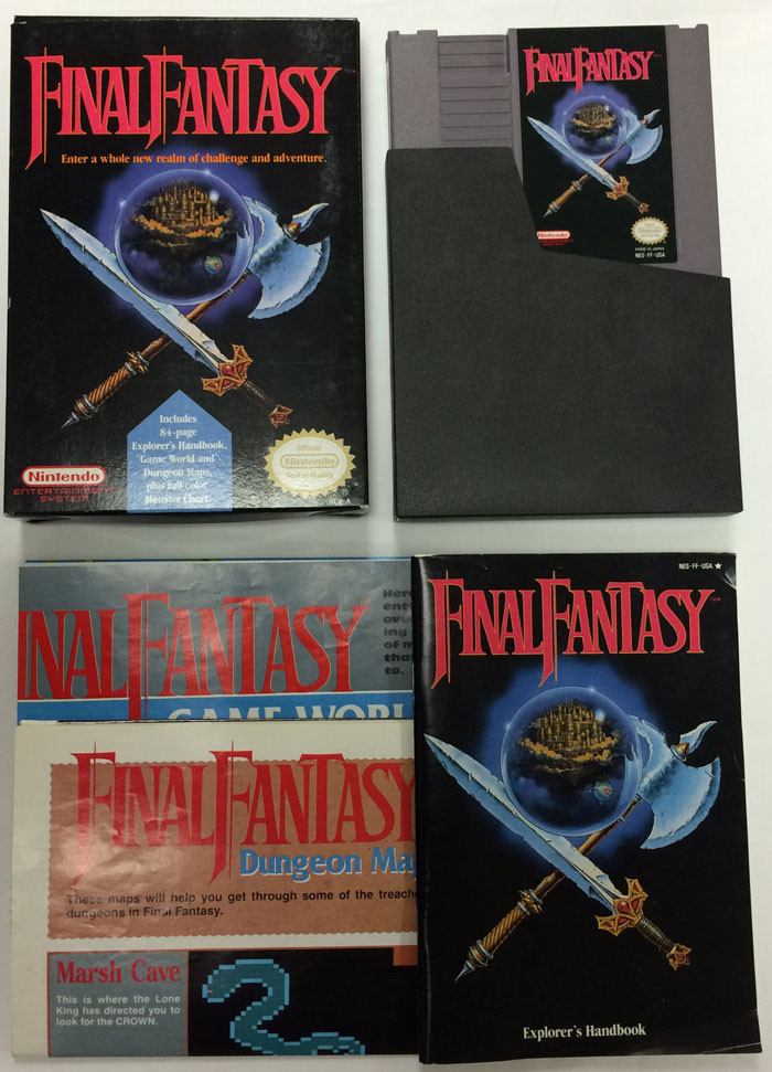 Final Fantasy Complete Nintendo NES Game For Sale | DKOldies