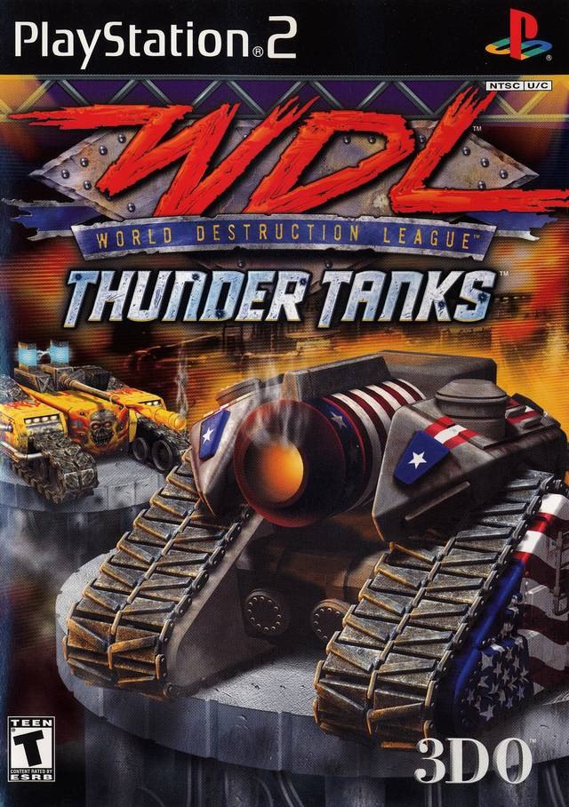 World Destruction League Thunder Tanks PS2 Game For Sale | DKOldies