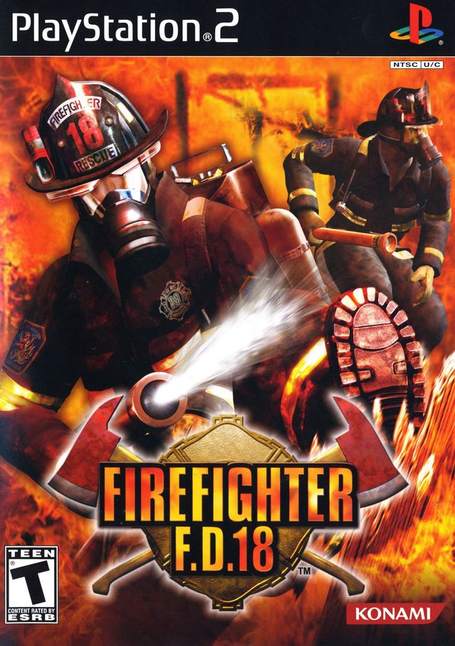 Firefighter F.D.18 PS2 Playstation 2 Game For Sale | DKOldies