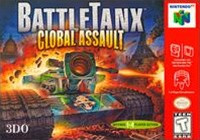 Battletanx Global Assault Battle Tanx Complete N64 Game For Sale