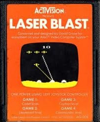 LASER BLAST Atari 2600 game For Sale | DKOldies
