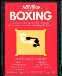 Complete Boxing Atari 2600 Game For Sale | DKOldies