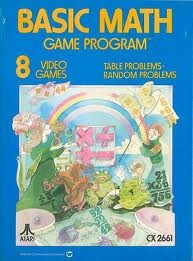 Basic Math Atari 2600 Game For Sale | DKOldies