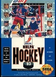 NHL HOCKEY Genesis Complete Game For Sale | DKOldies