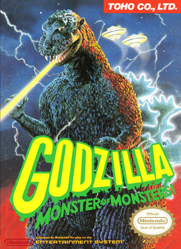 Godzilla Monster of Monsters! Nintendo NES Original Game For Sale