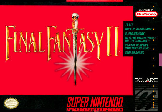 Final Fantasy II Super Nintendo SNES Game For Sale | DKOldies
