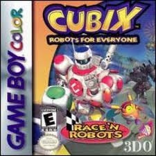 Cubix Race'N Robots GameBoy Color Game For Sale | DKOldies
