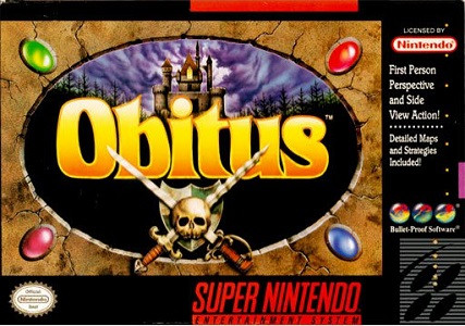Obitus SNES Game Cartridge For Sale | DKOldies