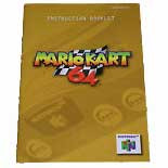 Mario Kart 64 Nintendo 64 N64 Used Yellow Manual For Sale | DKOldies