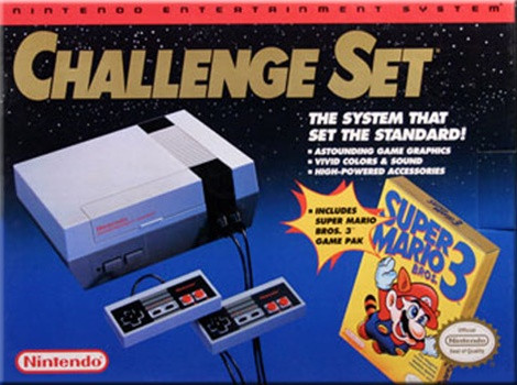 Nintendo NES System Challenge Set Complete In Box For Sale | DKOldies