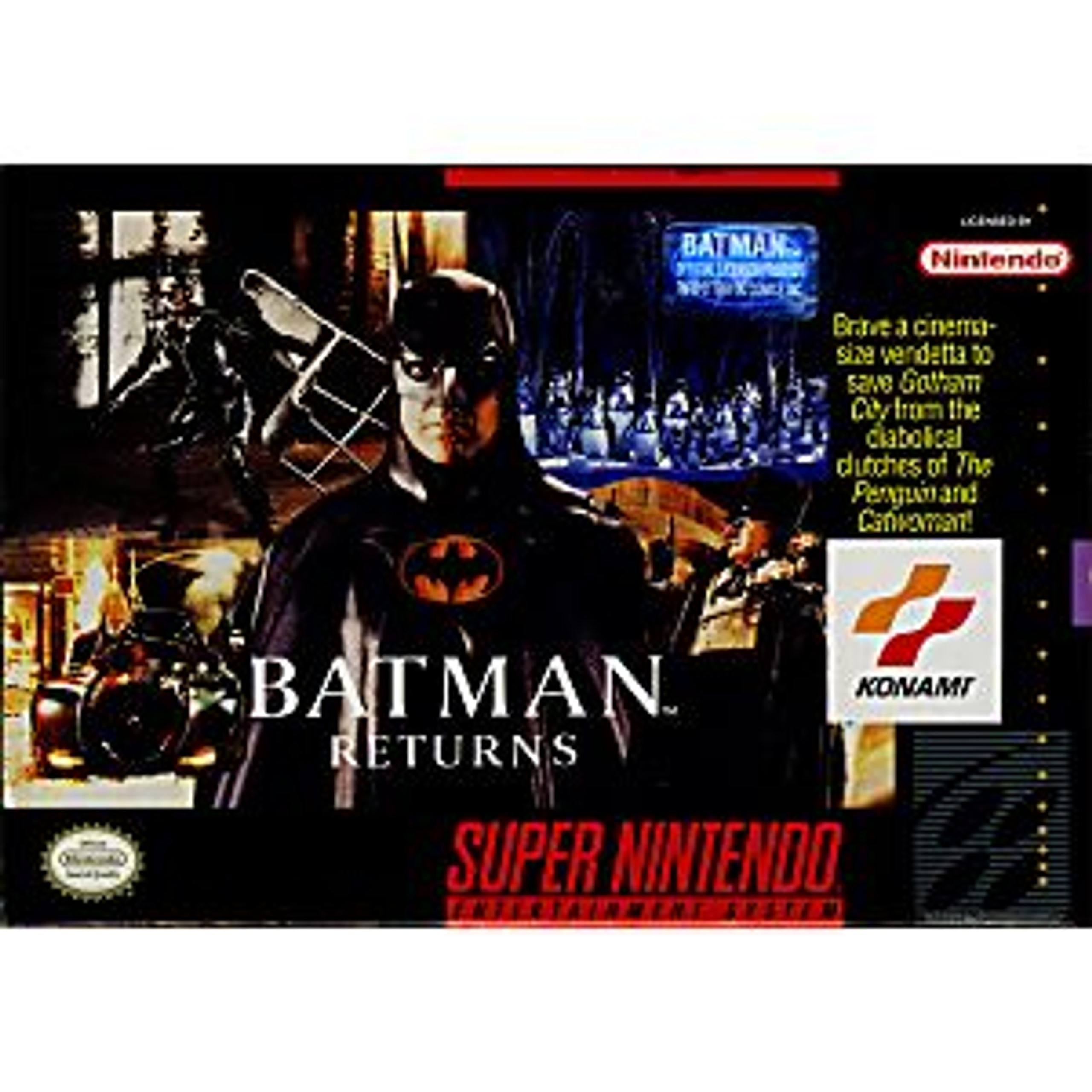 Batman Returns Complete SNES Game For Sale | DKOldies