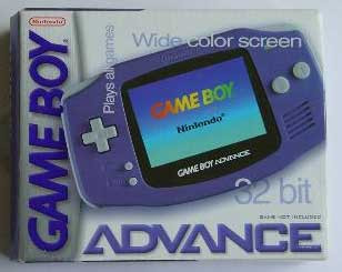 Game Boy Advance System Purple Complete in Box For Sale | DKOldies