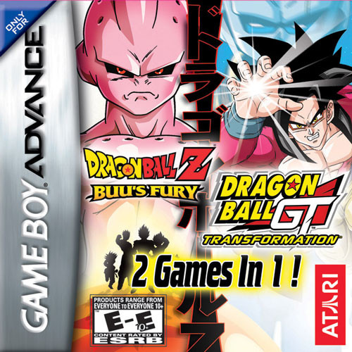 Dragon Ball Z Buus Fury Dragon Ball GT Transformation GameBoy Advance