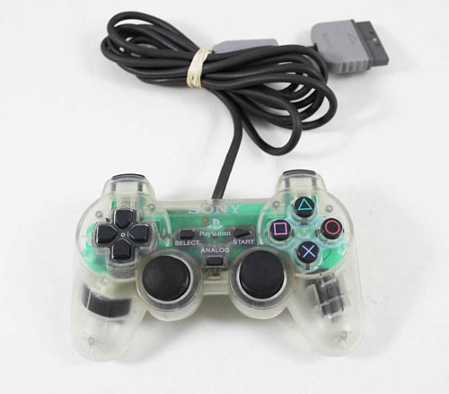 Original Clear Controller PS2 For Sale | DKOldies