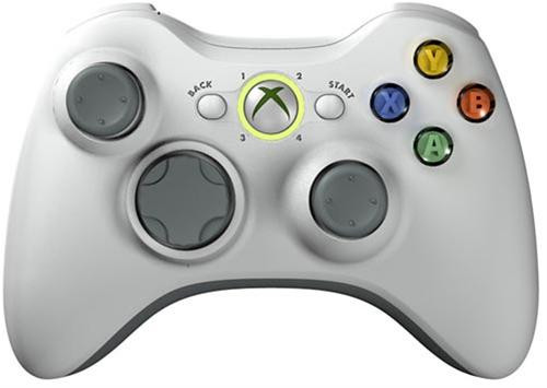 Official Xbox 360 Controller Wireless White Xbox 360 For Sale | DKOldies