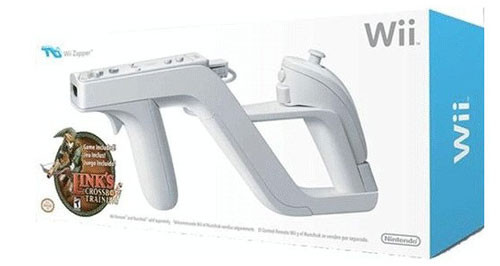 Complete Links Crossbow Training Zapper Gun Nintendo Wii Accessory