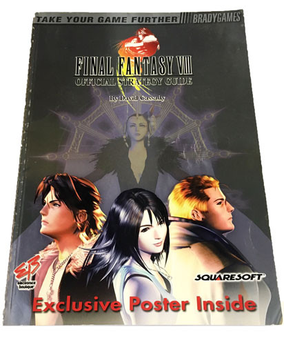 Final Fantasy VIII Strategy Guide Brady Games PlayStation For Sale