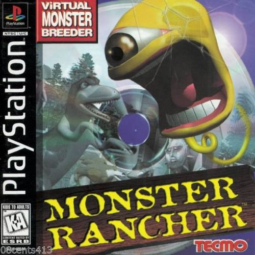 Monster Rancher PS1 Game For Sale | DKOldies