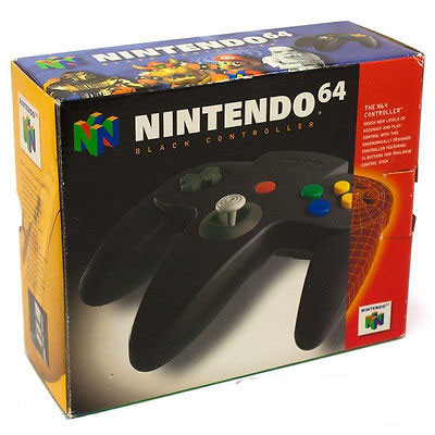 Original Black Controller Nintendo 64 Box For Sale | DKOldiesController