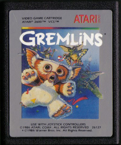 Gremlins Atari 2600 game For Sale | DKOldies