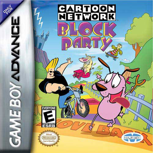 Cartoon Network Block Party Speedway Nintendo GameBoy Advance GBA Game