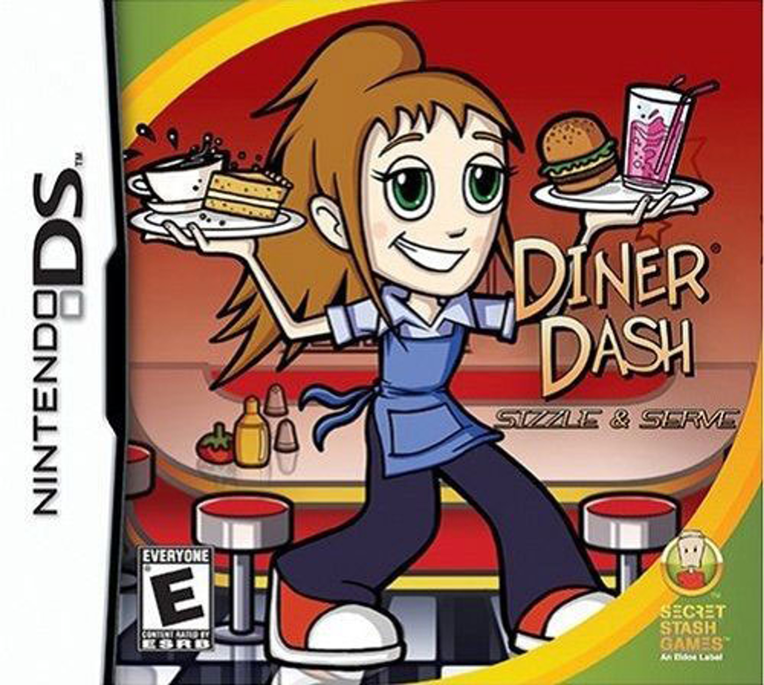 Diner Dash Sizzle Serve Nintendo DS Game For Sale DKOldies diner-dash-sizzle-serve-nintendo-ds-game-for-sale-dkoldies