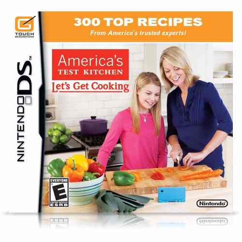 America's Test Kitchen Let's Get Cooking Nintendo DS Game For Sale